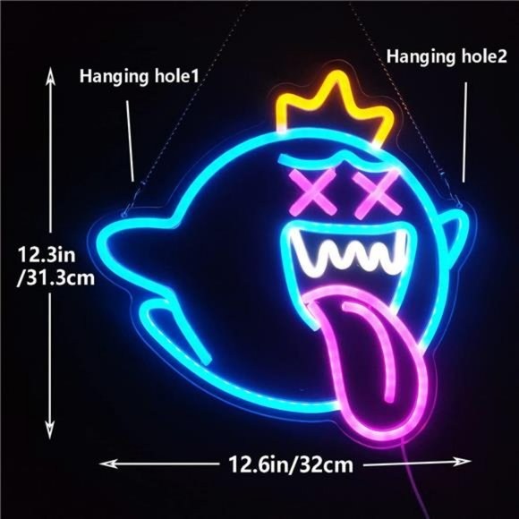 Urban Outfitters | Wall Decor | Boo Mario Kart Ghost Cartoon Video Game ...